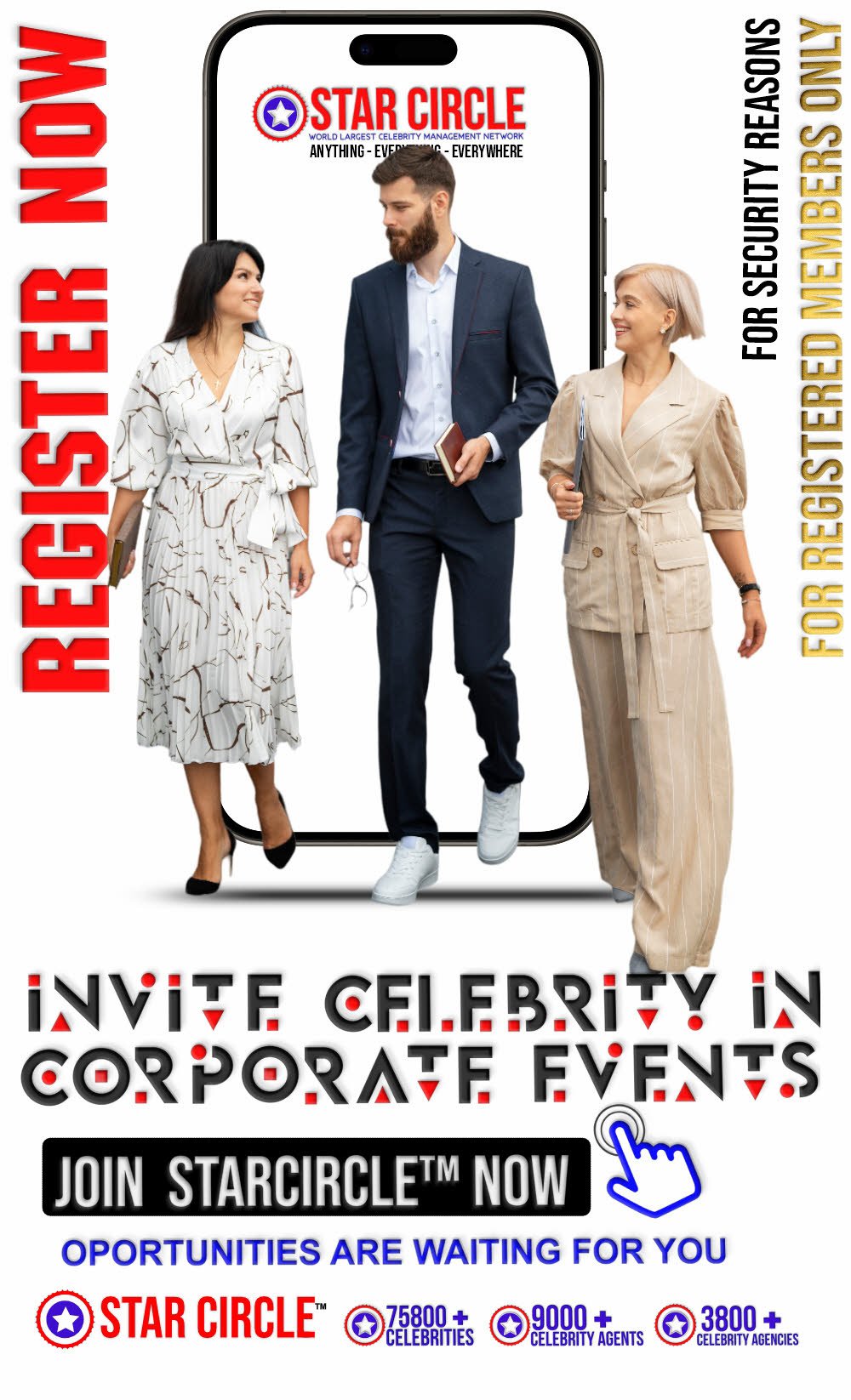 invite celebrity for corporate event Roll out the red carpet and ...